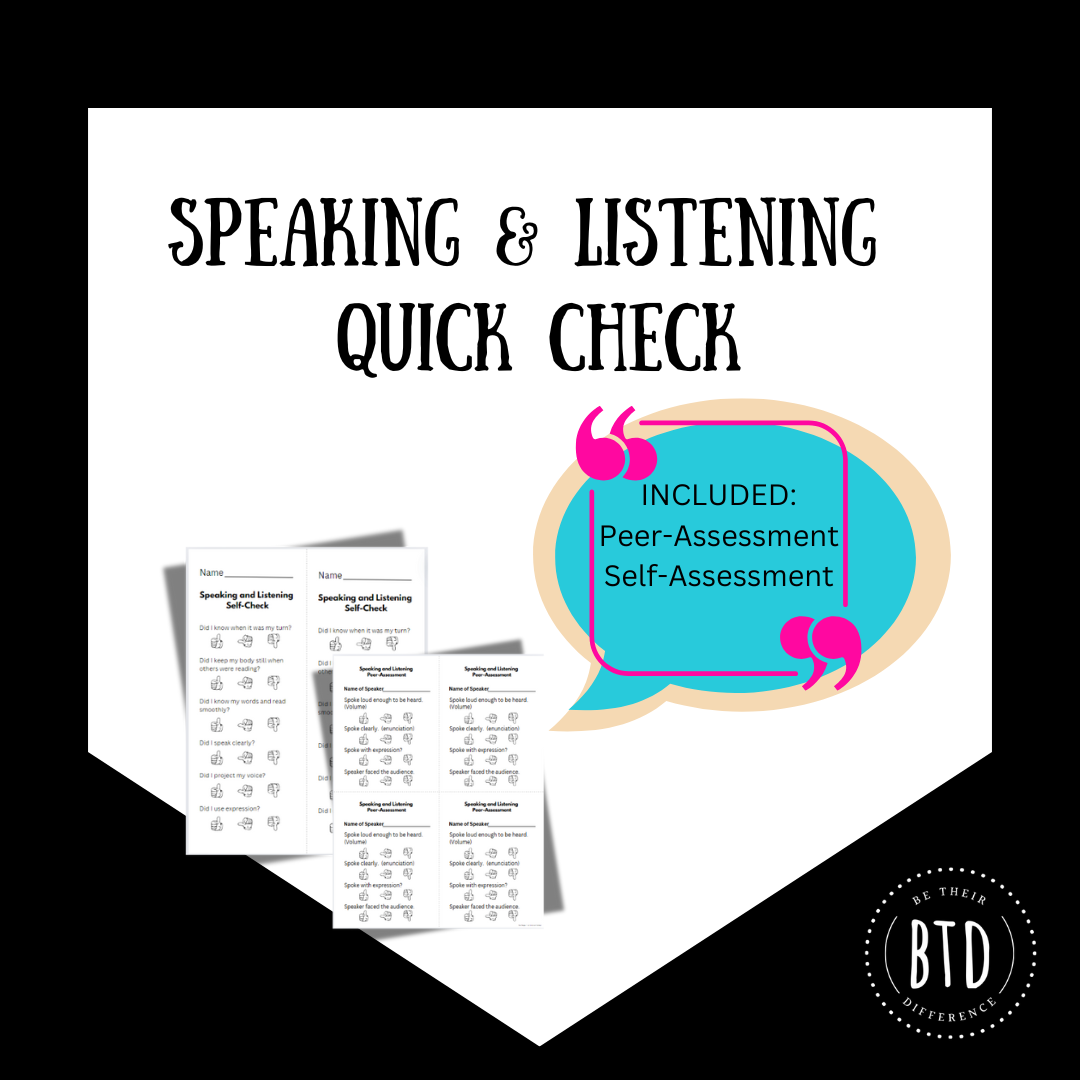 Classroom Strategies that Develop Speaking Skills - Be Their Difference